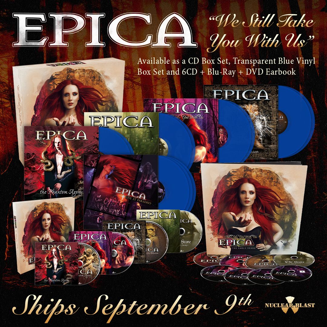 Epica praznujejo 20. obletnico z zabojem "We Will Take You With Us ...